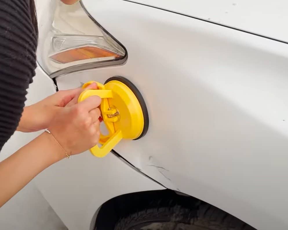 How to Fix a Small Dent in a Car at Home: 6 Simple Methods - AxleAddict