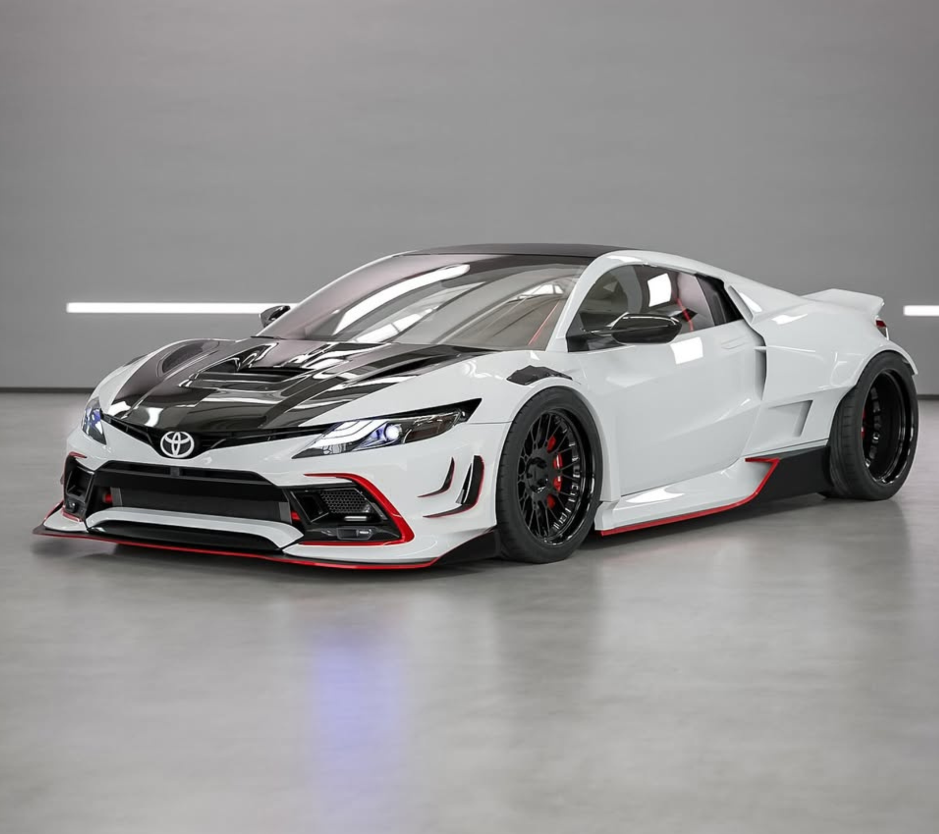Hellcat-Powered Toyota Camry Concept Is A Love Child Of Chevy Corvette ...
