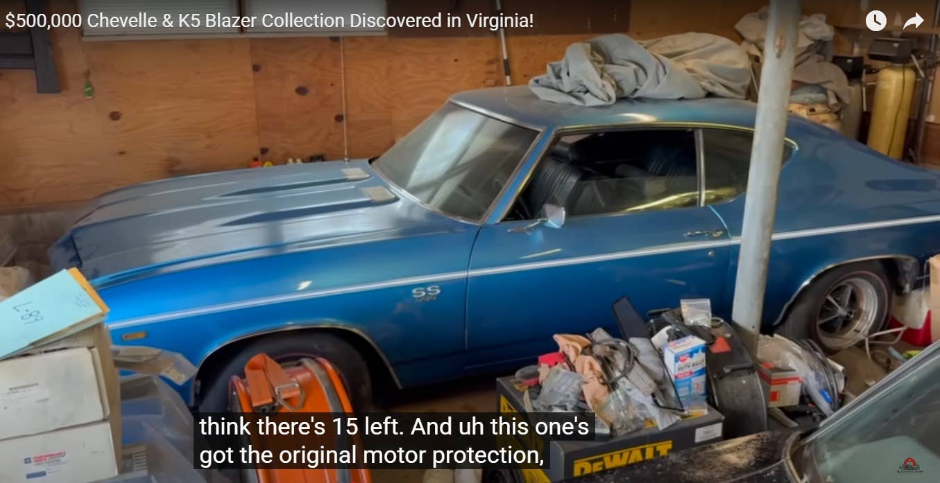 Rare 1969 Chevelle SS 396 L89 Survivor Found in Virginia — One of Just ...