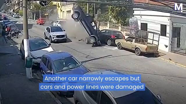 Watch a Ford F-150 Go Airborne After Hitting a Speed Bump Too Fast ...
