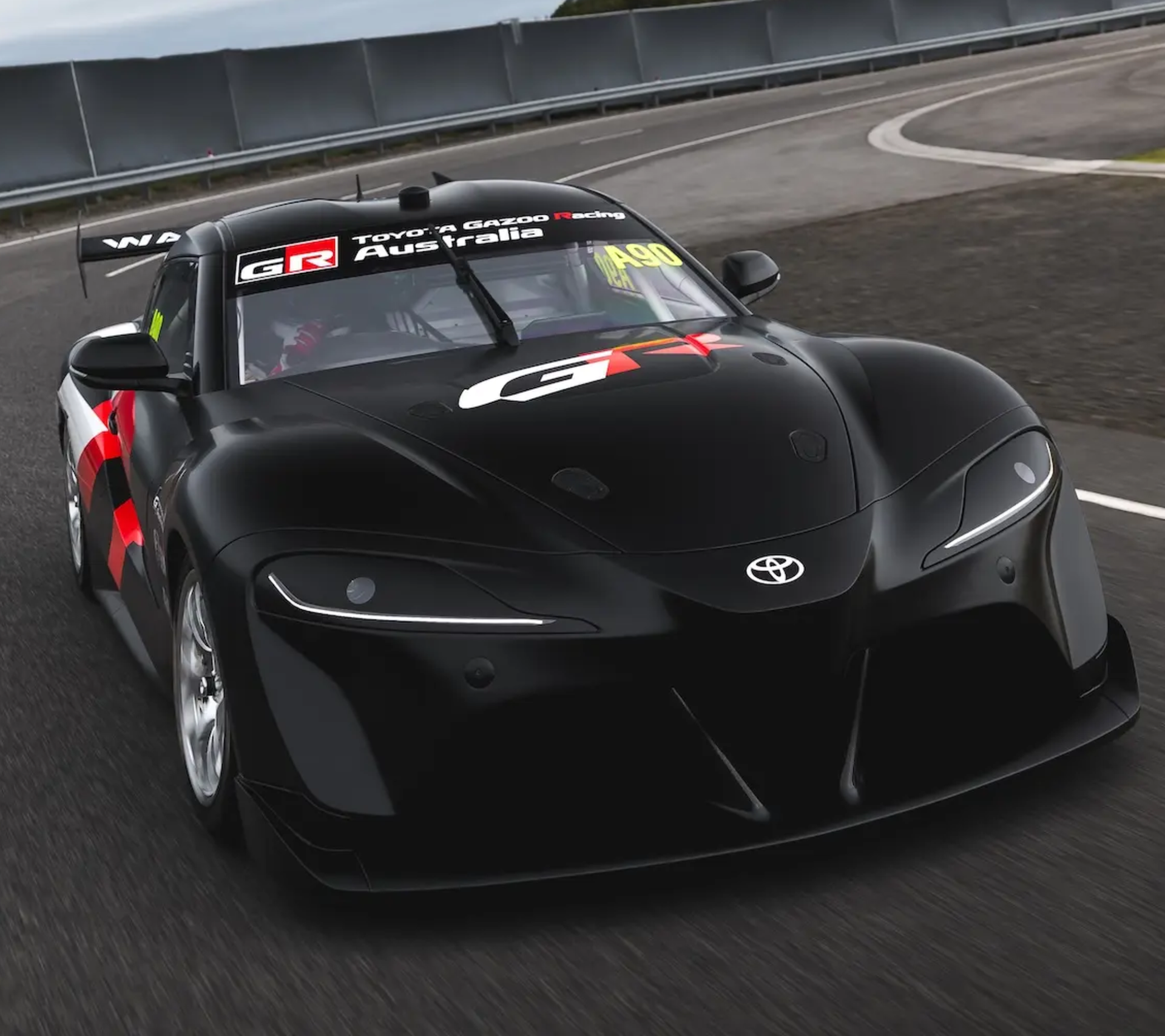 Toyota GR Supra Swaps Turbo Six for V8 Firepower in Supercars Debut ...