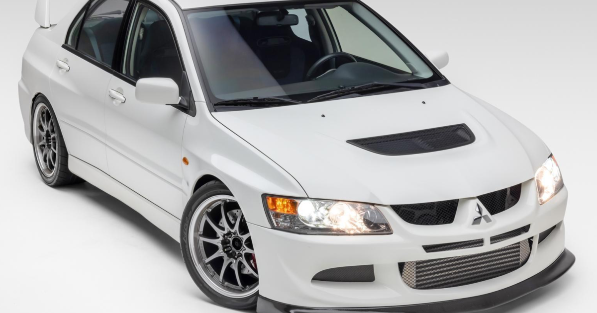 Modded Mitsubishi Lancer Evo VIII On Sale Produces Over 500 Horsepower ...