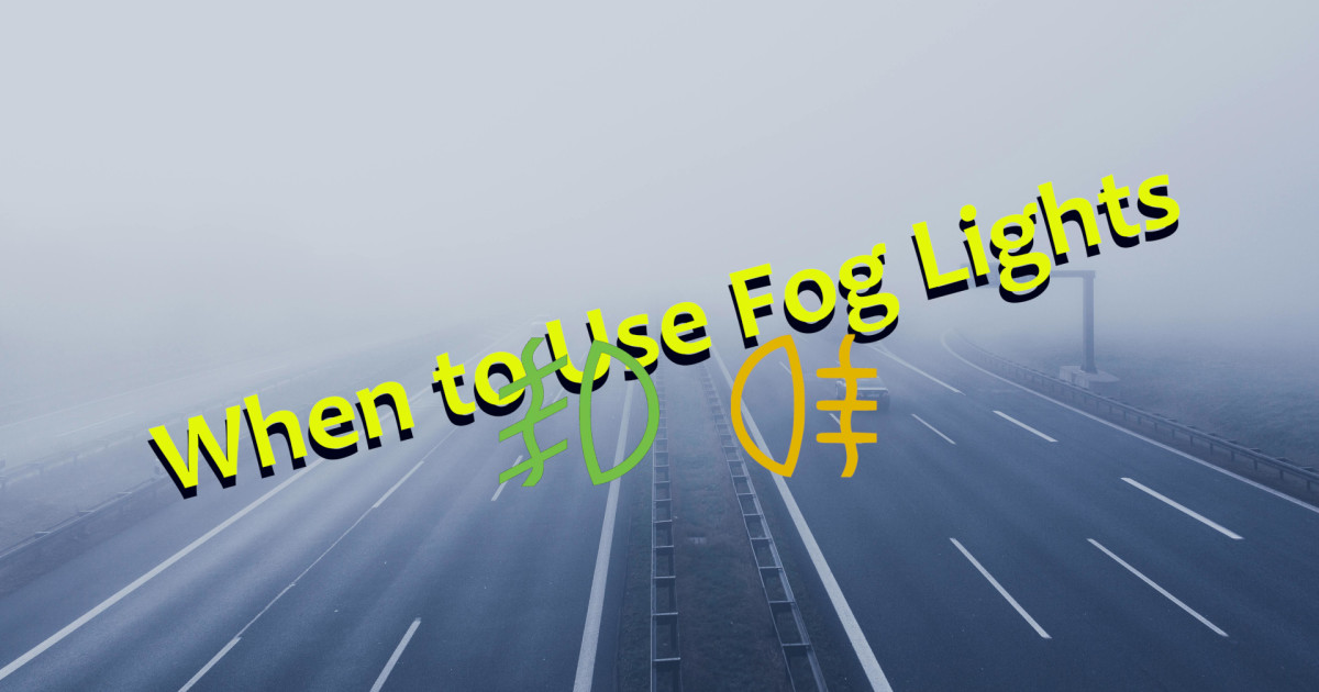 When to Use Fog Lights and What the Symbols Mean - AxleAddict