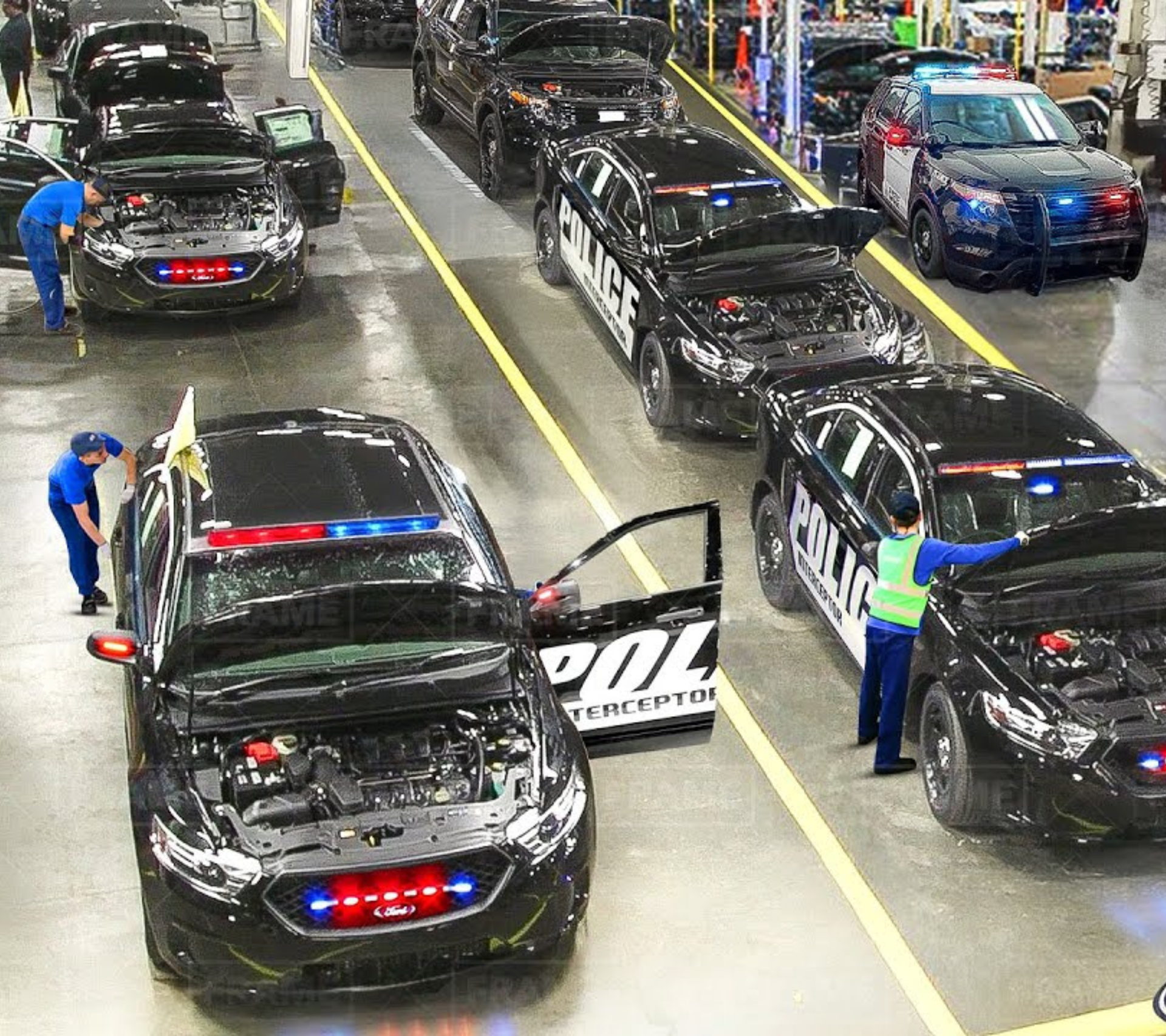 WATCH: How the Ford Explorer Becomes a Police Interceptor - AxleAddict