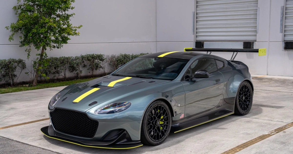 Rare Vantage AMR Pro Track Car Hits Auction—1 of 7 Worldwide - AxleAddict