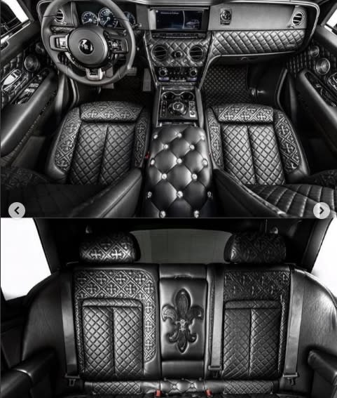 Drake’s Chrome Hearts Rolls-Royce Cullinan: A Gothic Masterpiece Reborn ...