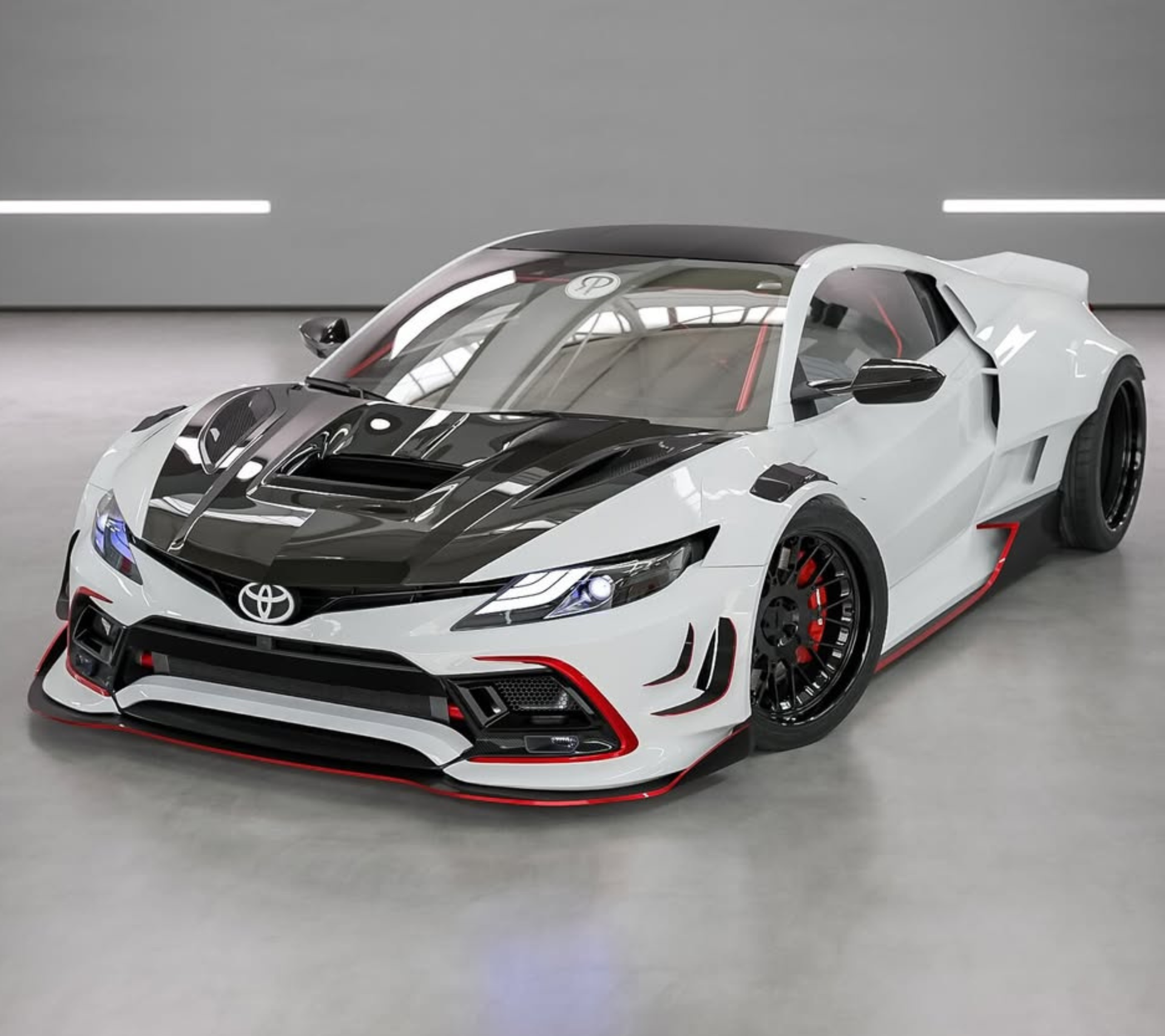 Hellcat-Powered Toyota Camry Concept Is A Love Child Of Chevy Corvette ...