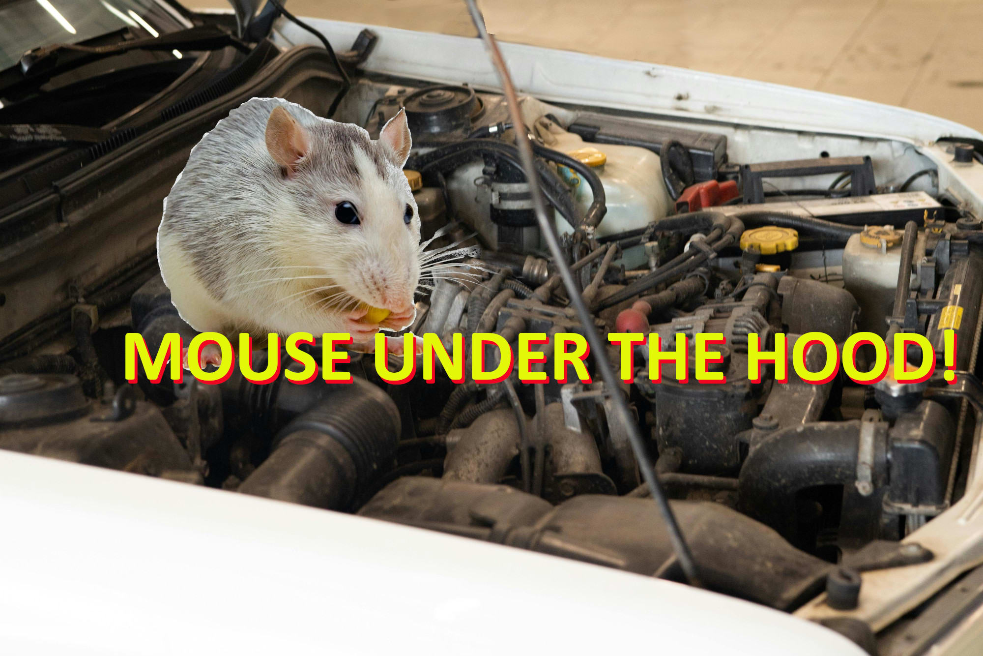 Mouse Nest in Car Engine: How to Keep Rodents Out of Engine Bay ...