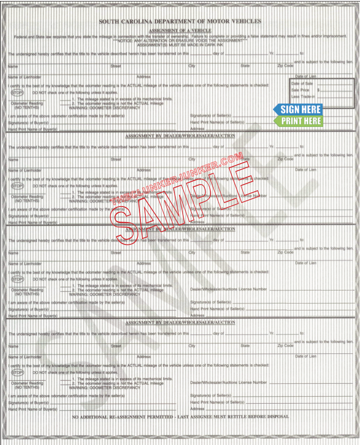 What Does a Car Title Look Like? Examples by State - AxleAddict