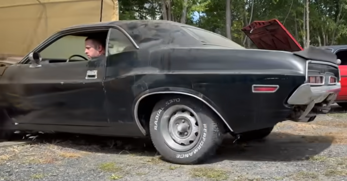 Rare “Double TX9” 1971 Dodge Challenger Unearthed After Decades in Mud ...