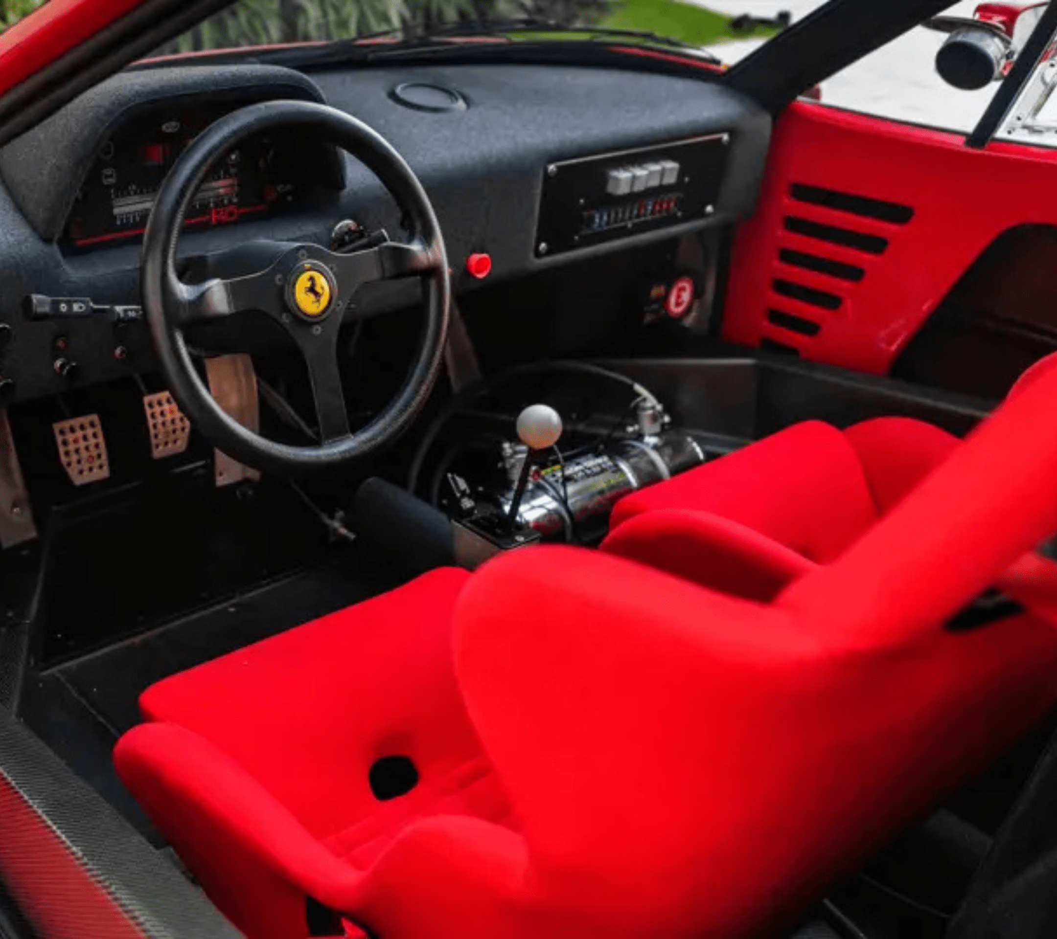 This 760-HP Ferrari F40 Is A Limited-Edition Race-Spec Version For Sale ...