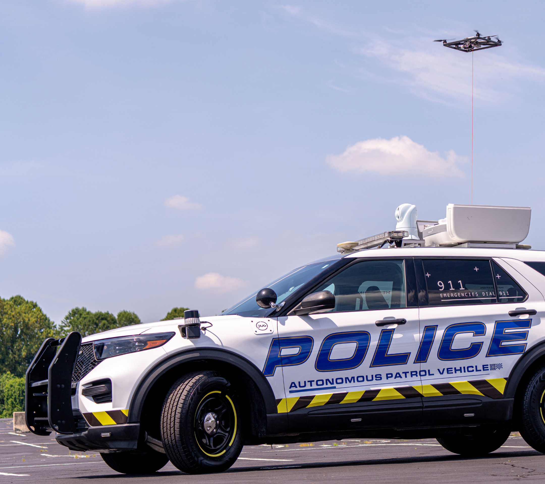 Miami-Dade Tests AI-Driven Ford Explorer Police Vehicle With Drone ...