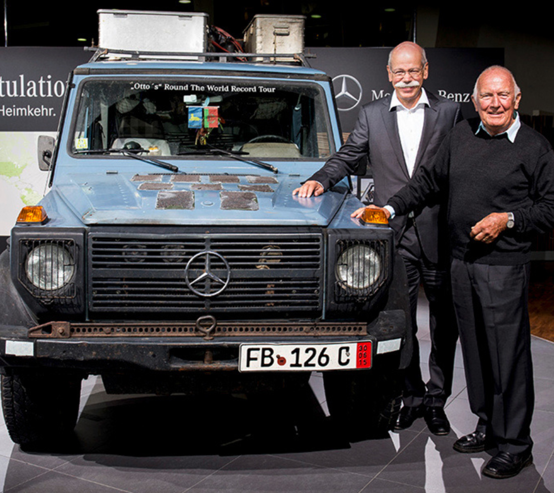 Mercedes-Benz G-Wagen Breaks Records After 559,000-Mile Adventure ...